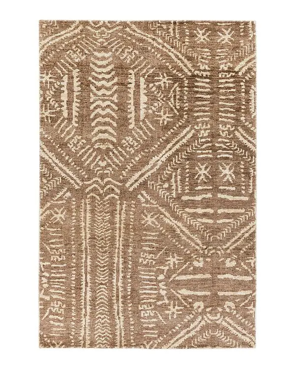 SURYA Mandela Area Rug, 5' X 7'6 - Brown/ Neutral