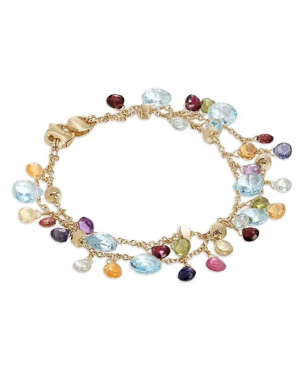 Marco Bicego 18k Yellow Gold Paradise Gemstone Bracelet - Multi
