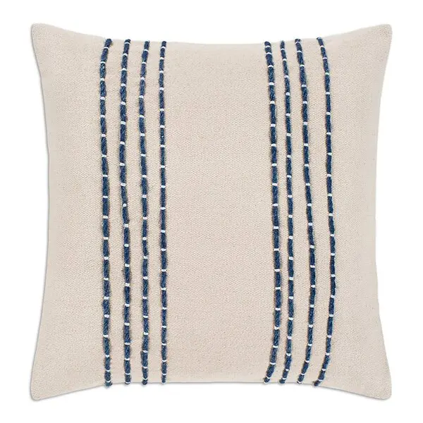 Livabliss Emilio Decorative Pillow, 20l X 20w - Beige/navy