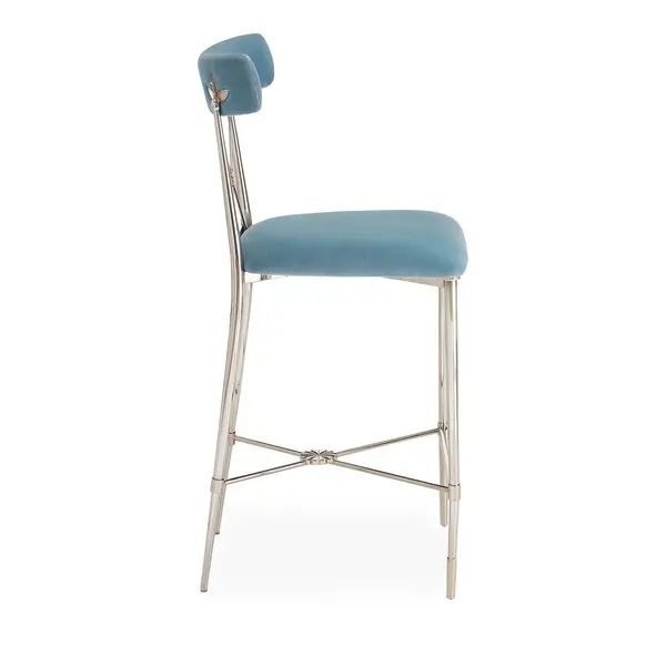 Jonathan Adler Rider Counter Stool - Rialto Sky
