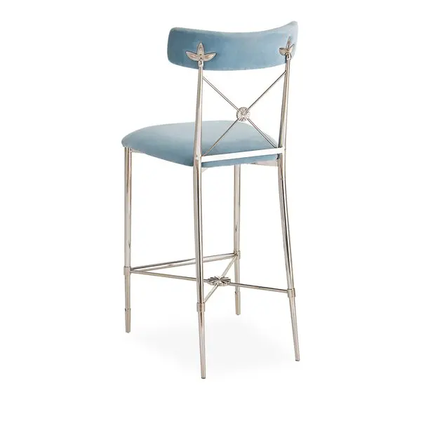 Jonathan Adler Rider Counter Stool - Rialto Sky