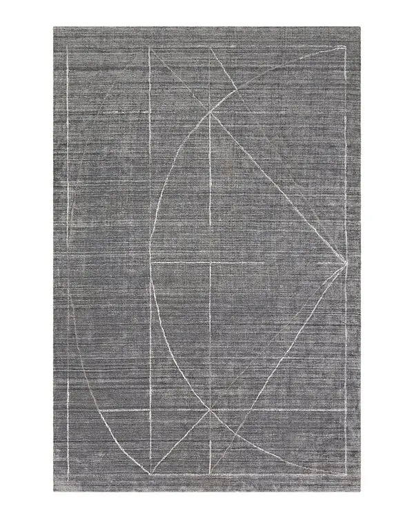 SURYA Hightower Htw-3009 Area Rug, 8' X 10 - Medium Gray/charcoal