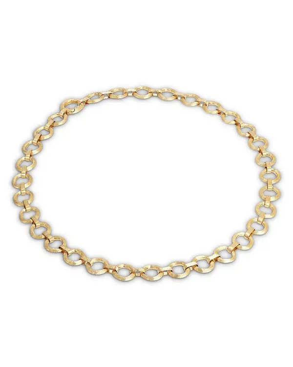 Marco Bicego 18k Yellow Jaipur Flat Link Necklace - Gold