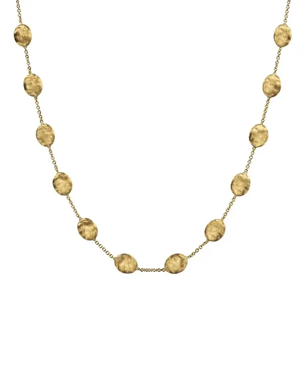 Marco Bicego Siviglia Collection 18k Yellow Beaded Necklace - Gold With Extender