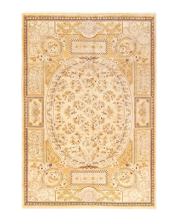 Bloomingdale'S Mogul M1251 Area Rug, 6'1 X 8'9 - Ivory