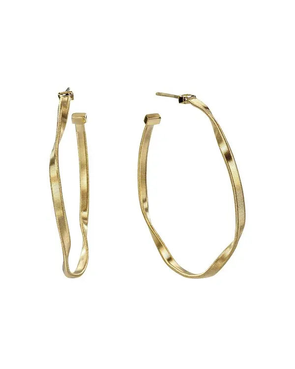 Marco Bicego 18k Yellow Marrakech Hoop Earrings - Gold