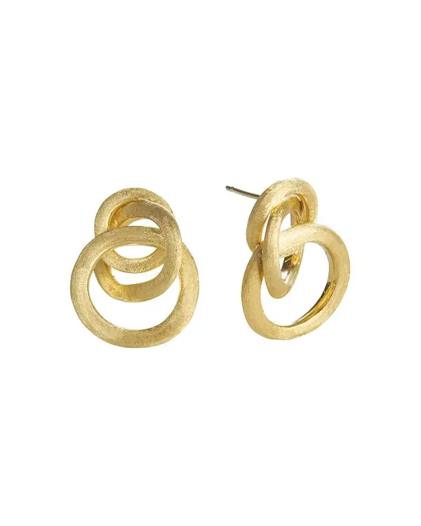 Marco Bicego Jaipur Yellow Loop Earrings - Gold