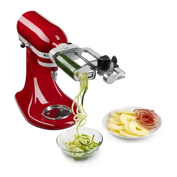 KITCHENAID 5-blade Spiralizer With Peel, Core And Slice Attachment #ksm1apc