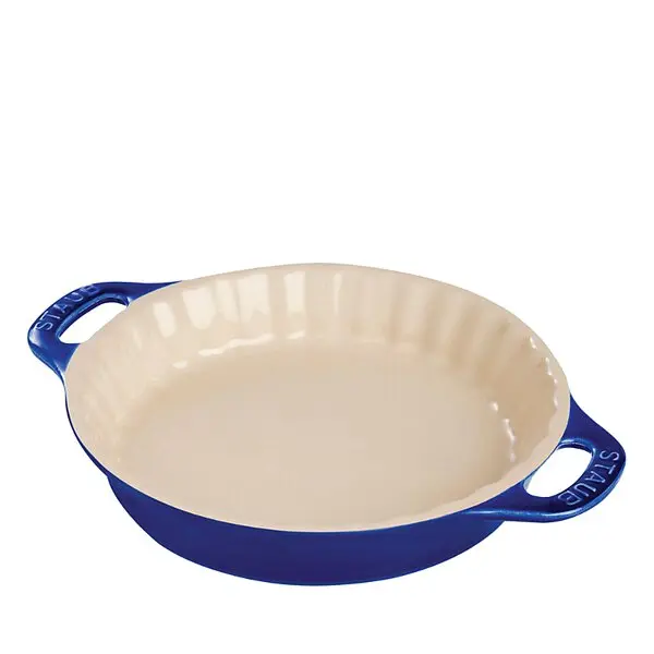 STAUB Pie Dish - Dark Blue