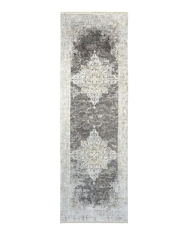 SURYA Solar Sor-2305 Runner Area Rug, 3' X 9'10 - Gray