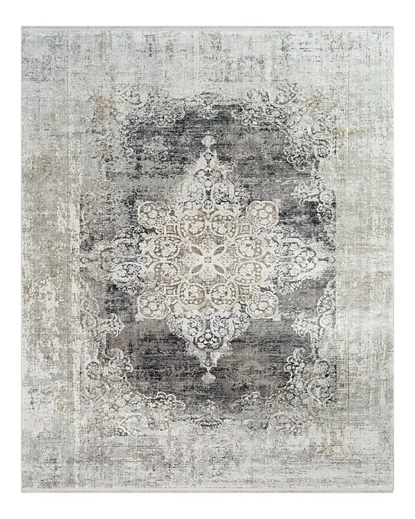 SURYA Solar Sor-2305 Area Rug, 5' X 7'6 - Gray