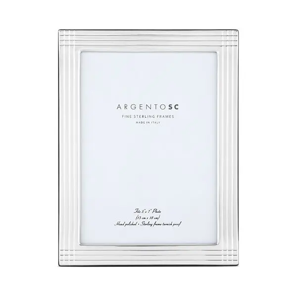 ARGENTO SC Argento Axis Frame, 5 X 7 - Sterling Silver