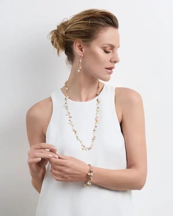 Marco Bicego 18k Yellow Gold Paradise Pearl Earrings