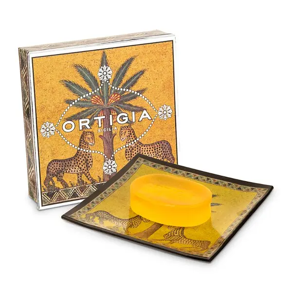 ORTIGIA SICILIA Zagara Soap And Soap Dish Set - No Color