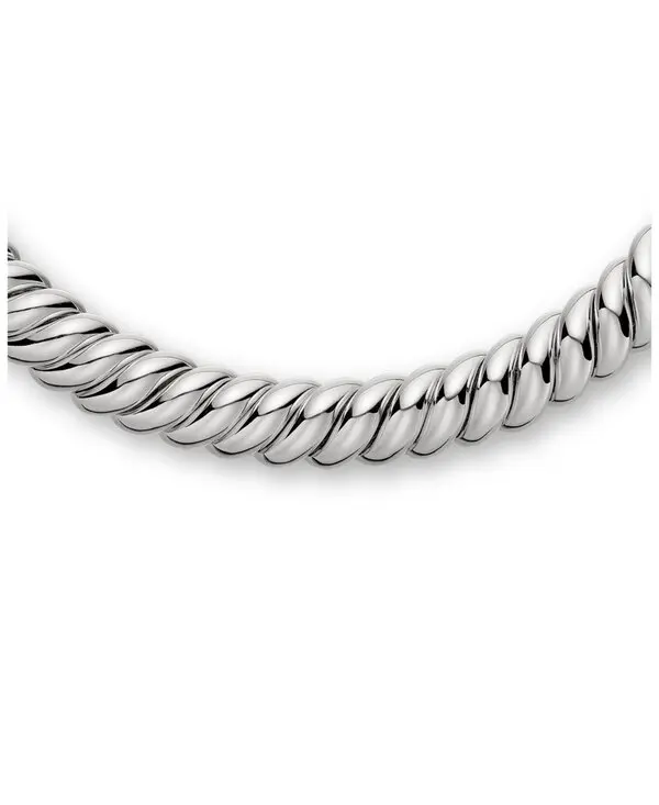 David Yurman Sculpted Cable Necklace - Silver