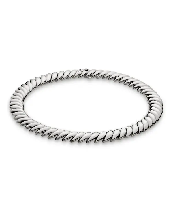 David Yurman Sculpted Cable Necklace - Silver