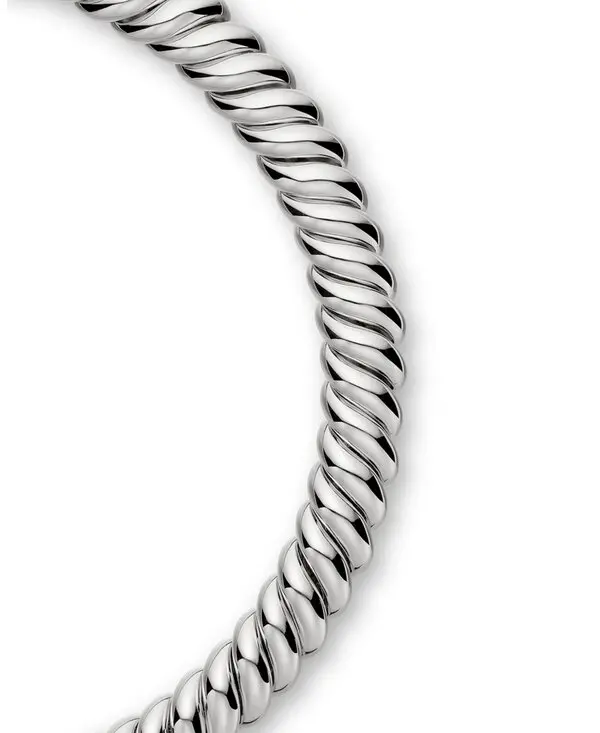 David Yurman Sculpted Cable Necklace - Silver