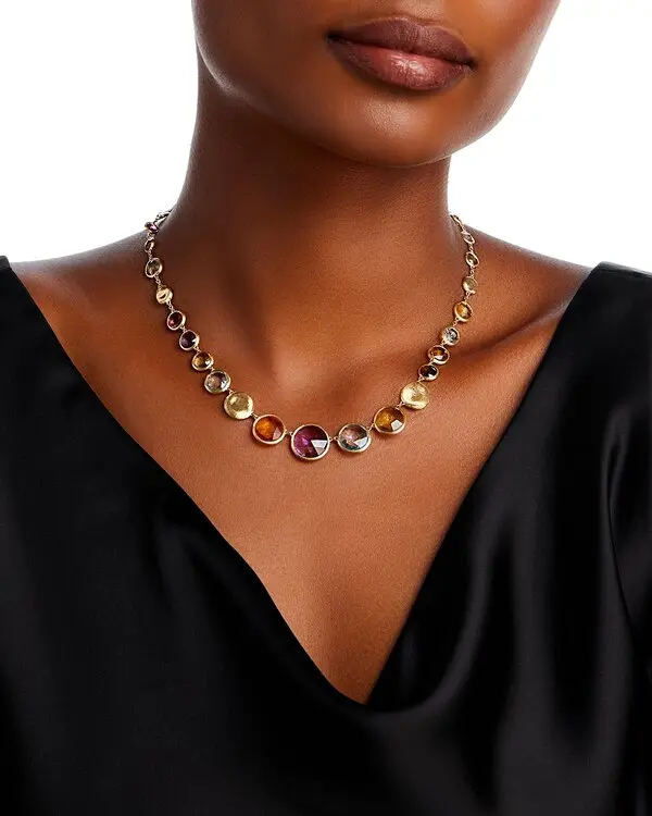 Marco Bicego 18k Gold Jaipur Gemstone Necklace