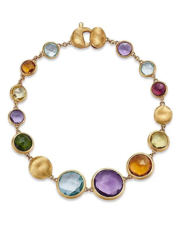 Marco Bicego 18k Yellow Gold Jaipur Multi Gemstone Bracelet - Multi/gold