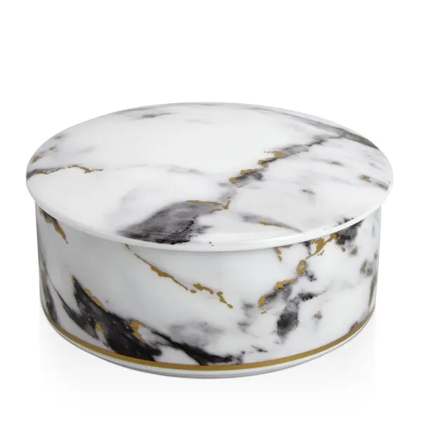 Prouna Marble Jewelry Box - Venice Fog