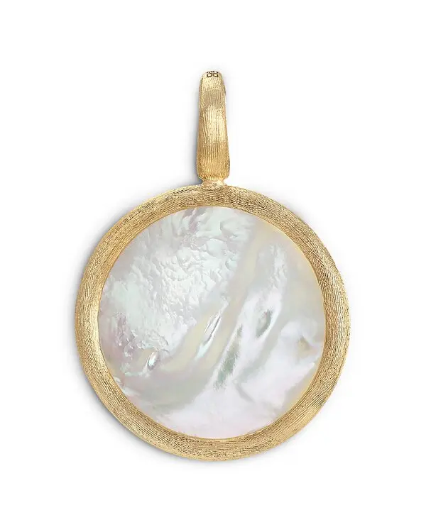 Marco Bicego 18k Yellow Gold Jaipur Mother Of Pearl Pendant - White/gold