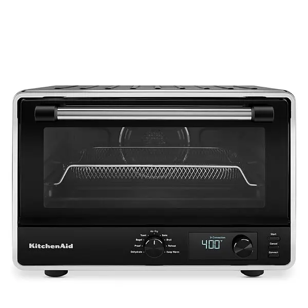 KITCHENAID Digital Countertop Oven With Air Fry - Black Matt