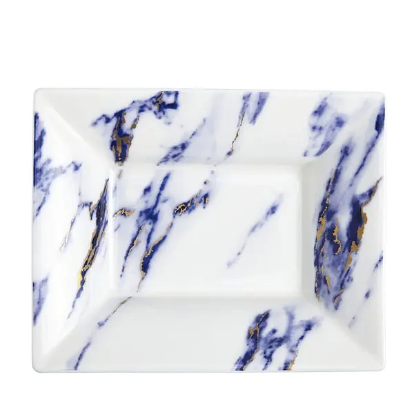 Prouna Marble Catchall Tray - Azure Marble