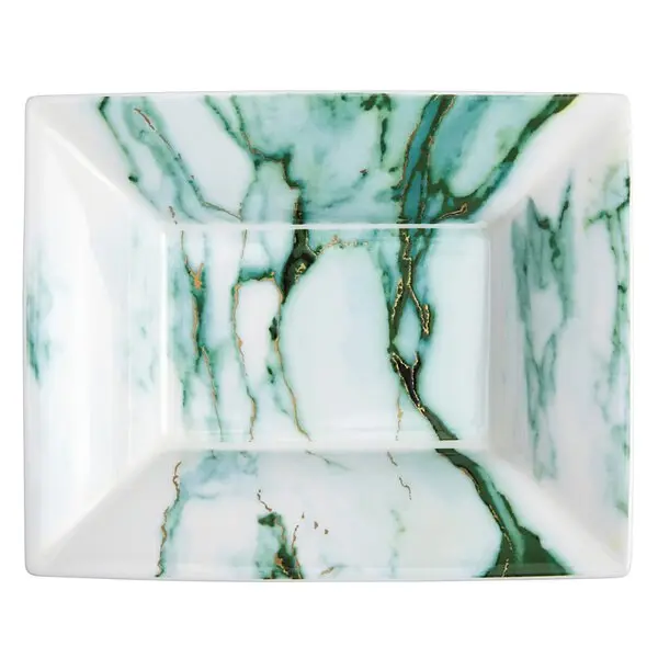 Prouna Marble Catchall Tray - Green Marble