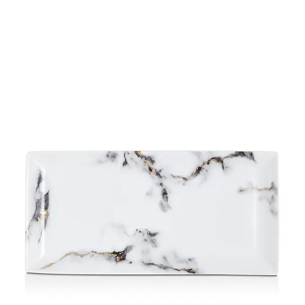 Prouna Marble Sandwich Tray - Venice Fog