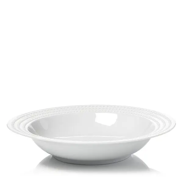 L'Objet Perlee Serving Bowl - White
