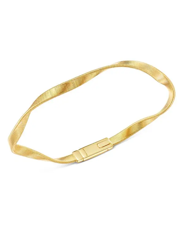 Marco Bicego 18k Marrakech Wavy Bracelet - Yellow Gold