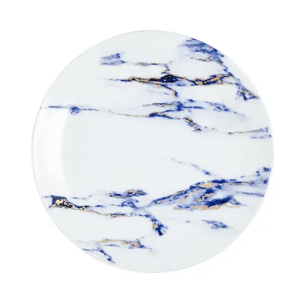 Prouna Marble Dinner Plate - Azure