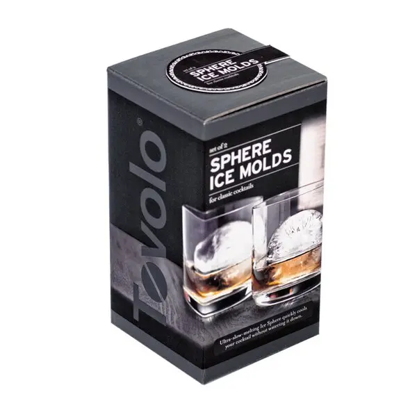 TOVOLO Sphere Ice Molds, Set Of 2