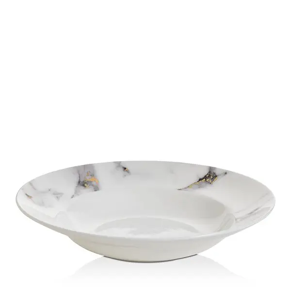 Prouna Marble Soup Bowl - Venice Fog