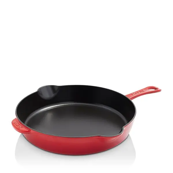 STAUB Cast Iron 11 Traditional Skillet - Cherry