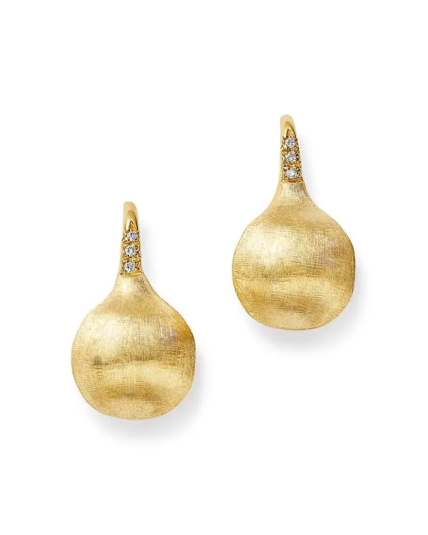 Marco Bicego Africa Constellation Diamond Drop Earrings - Gold