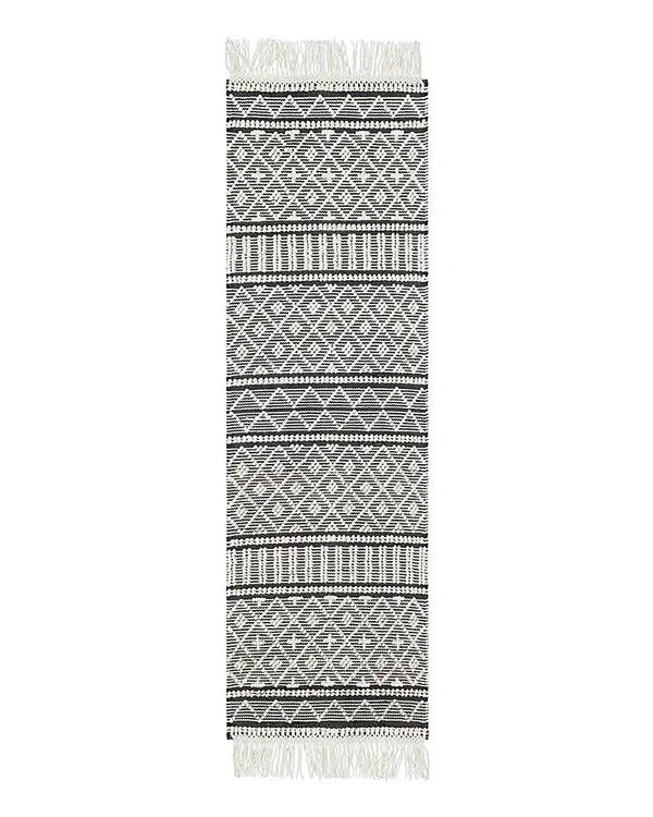 Livabliss Farmhouse Tassels Fts-2300 Runner Area Rug, 2'6 X 8'0 - Gray