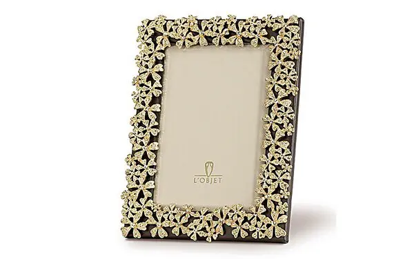 L'Objet Garland Frame, 8 X 10 - Gold