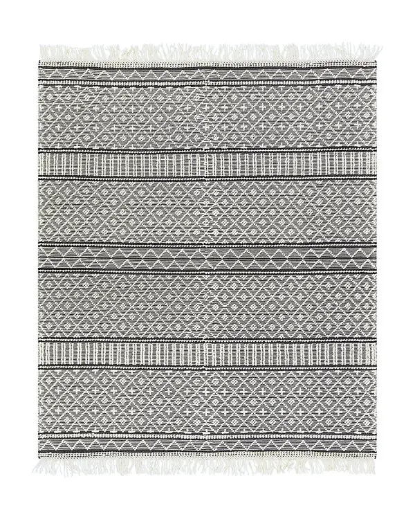 Livabliss Farmhouse Tassels Fts-2300 Area Rug, 3' X 5 - Gray