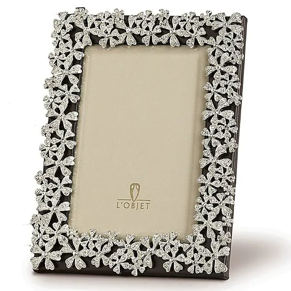 L'Objet Garland Frame, 5 X 7 - Platinum
