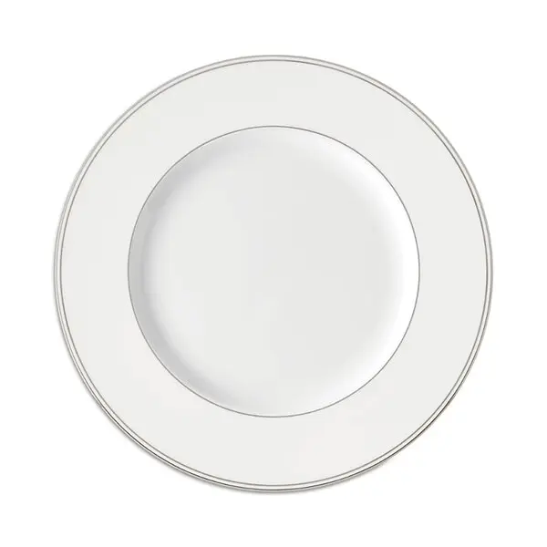 LENOX Federal Platinum Dinner Plate - White/platinum