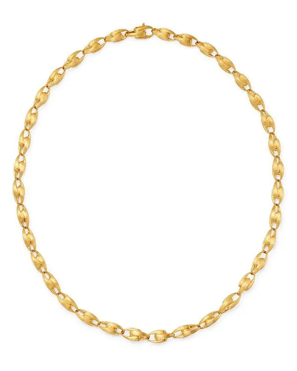 Marco Bicego 18k Yellow Lucia Chain Link Necklace - Gold