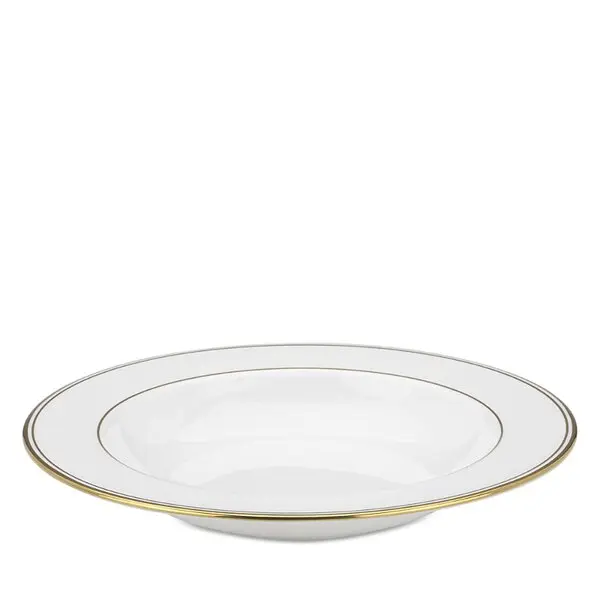LENOX Rimmed Soup Bowl - Federal Gold