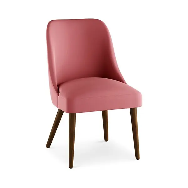 SKYLINE FURNITURE Sparrow & Wren Anita Rounded Back Dining Chair Exclusive - Regal Dusty Rose