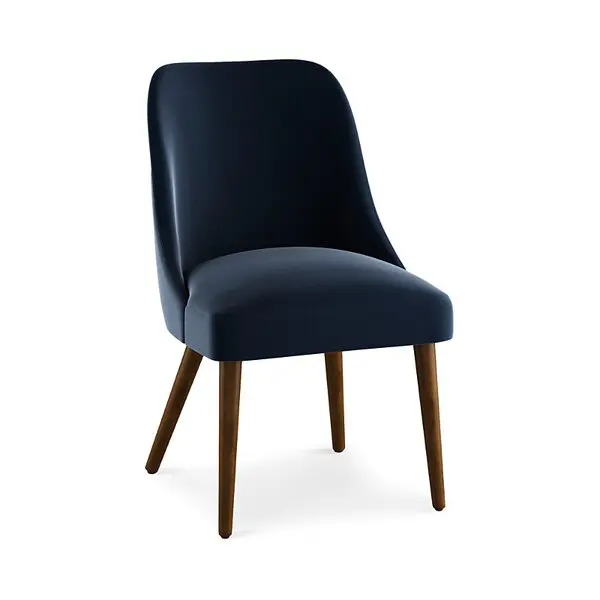SKYLINE FURNITURE Sparrow & Wren Anita Rounded Back Dining Chair Exclusive - Regal Navy