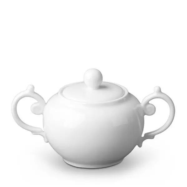 L'Objet Aegean Sugar Bowl - White