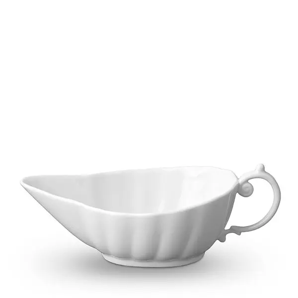 L'Objet Aegean Gravy Boat - White