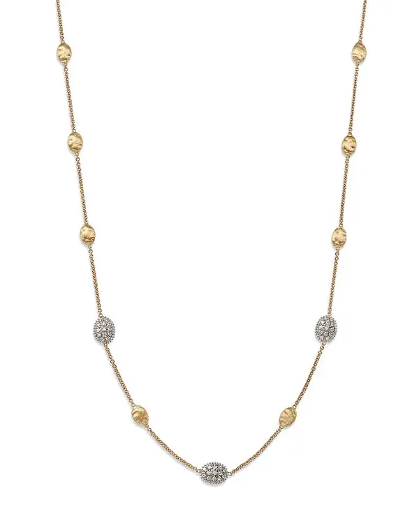 Marco Bicego 18k Siviglia Small Bead Necklace - Gold