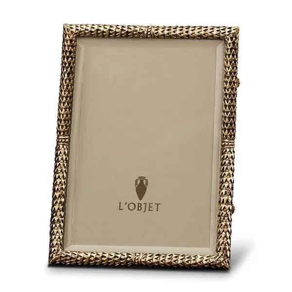 L'Objet Scales Frame, 8 X 10 - Gold