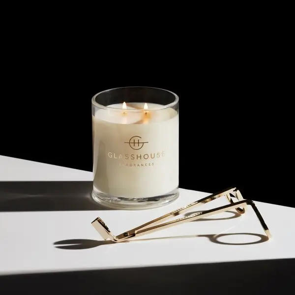 GLASSHOUSE FRAGRANCES I'll Take Manhattan 13.4 Oz Triple Scented Candle